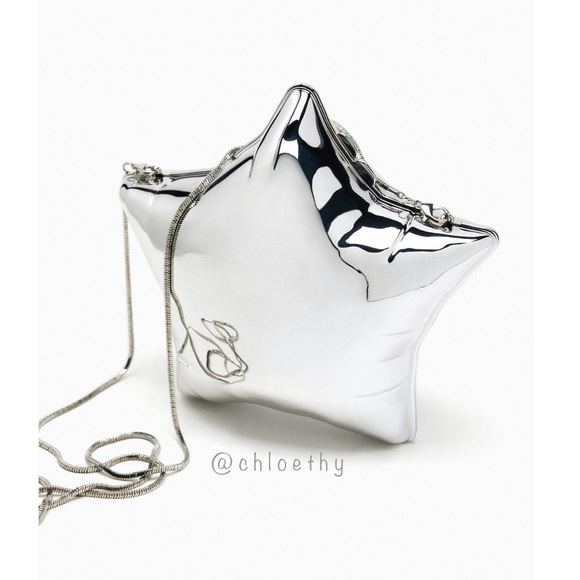 Zara | Bags | Zara Star Box Clutch | Poshmark